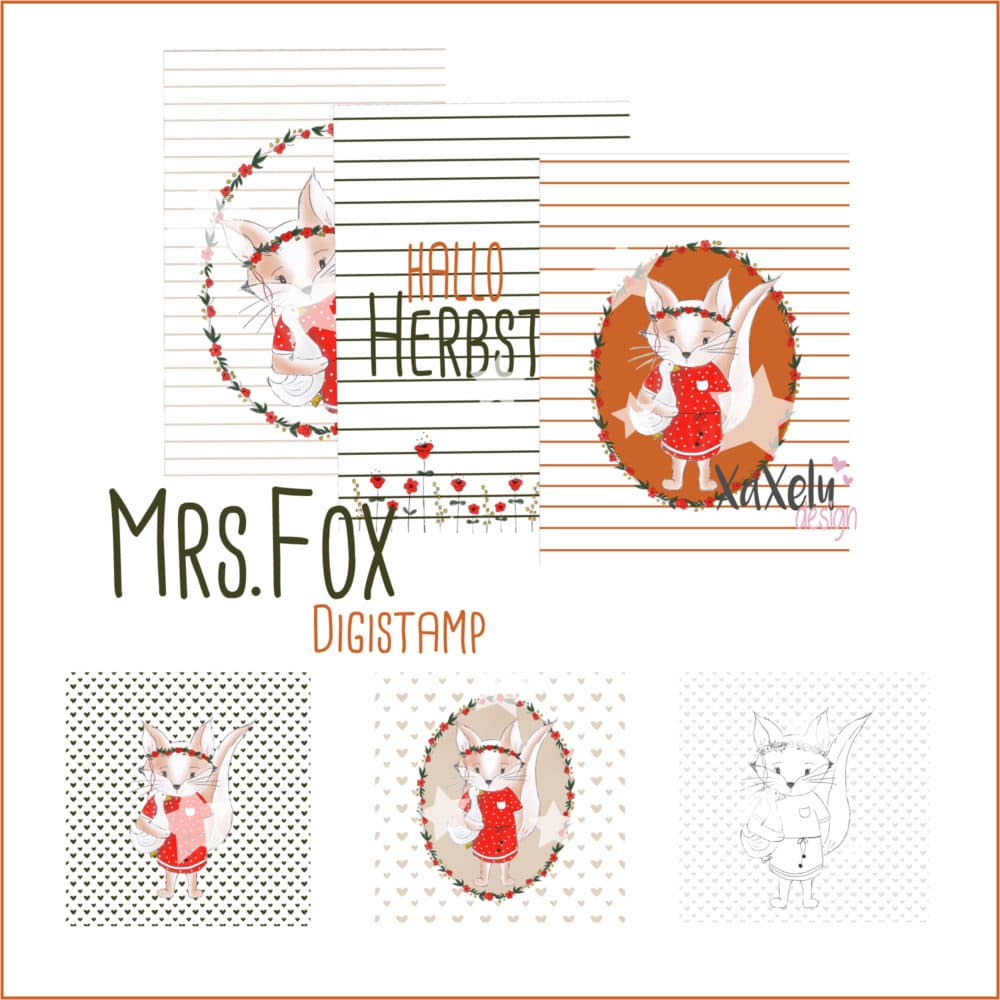 Mrs. Fox Digistamp