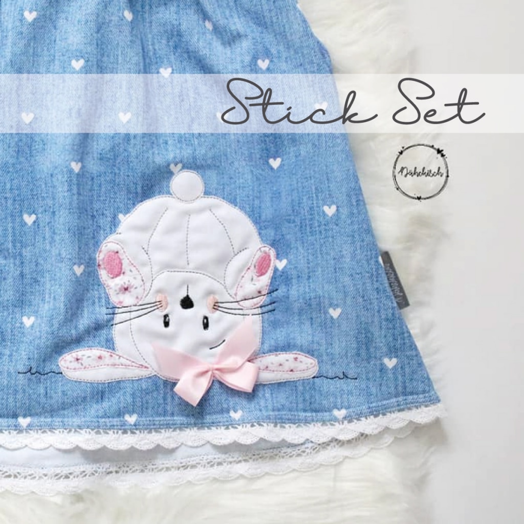 Die Welt steht Kopf Stick Set - xaxeludesign