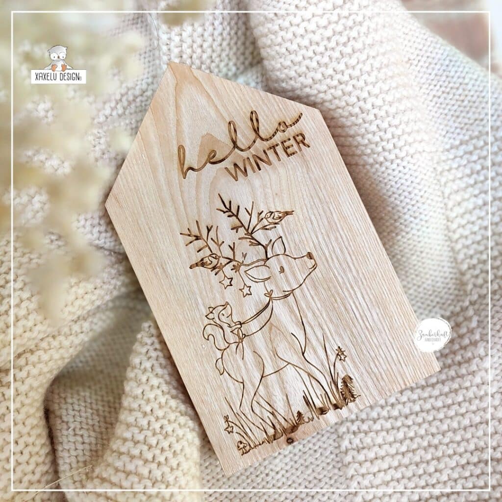 Winter is calling Plottdatei - xaxeludesign