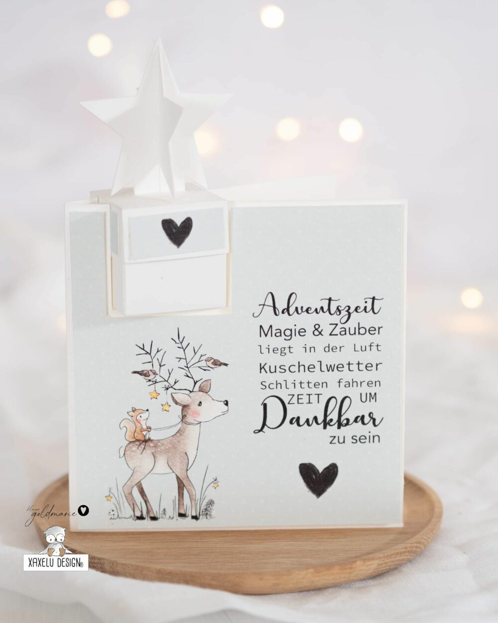 winter is calling DigiStamp - xaxeludesign