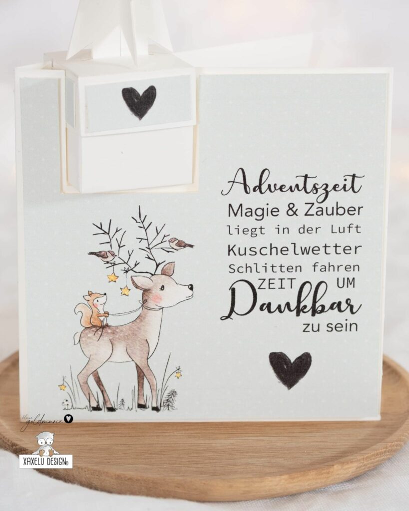 winter is calling DigiStamp - xaxeludesign