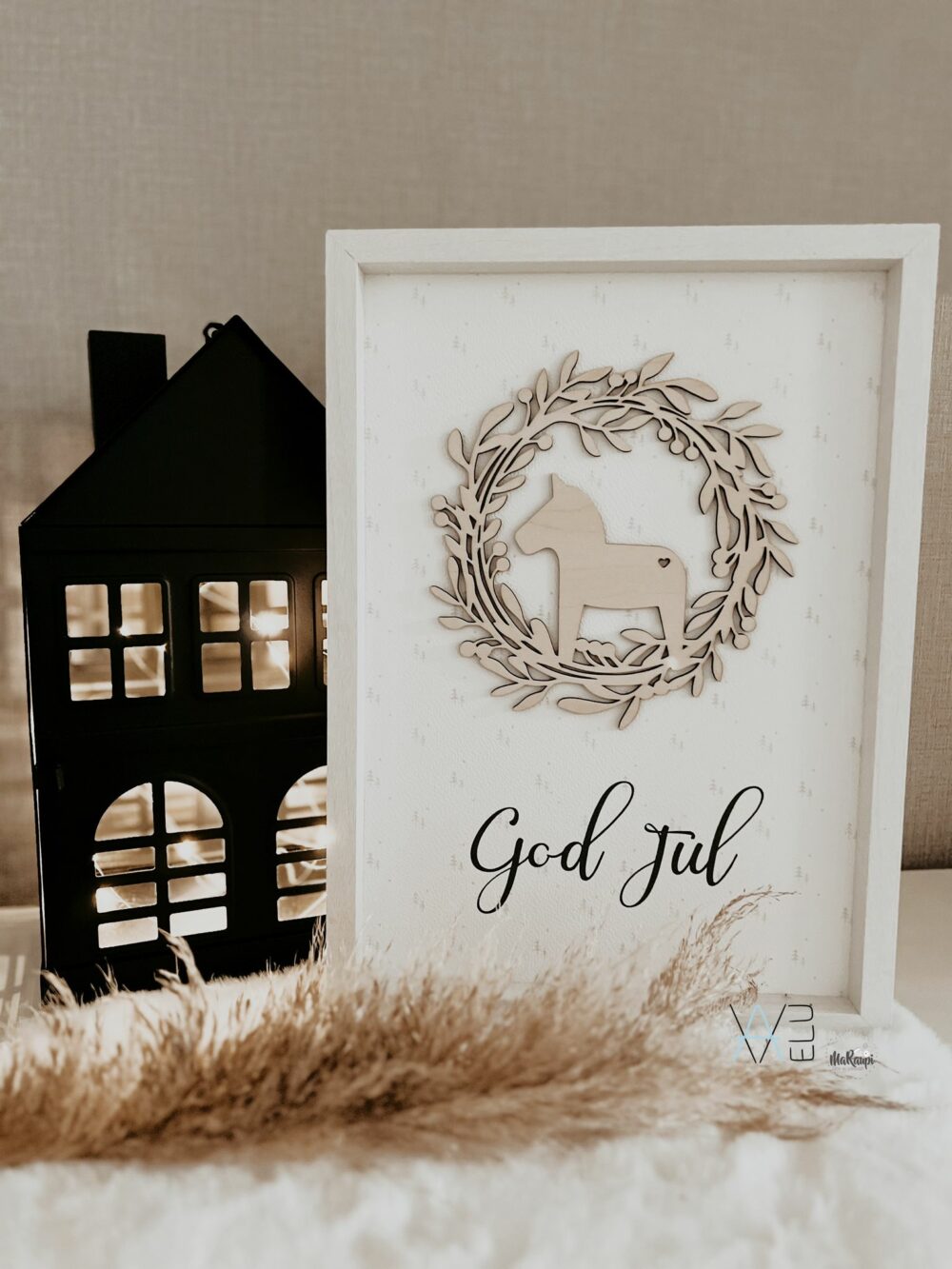 Schweden Winter Vibes Plottdatei / Laserdatei