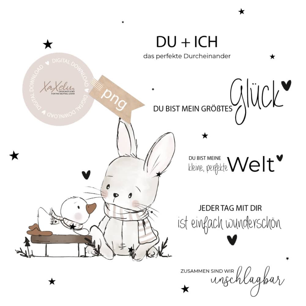 DigiStamp kleine perfekte Welt - xaxeludesign