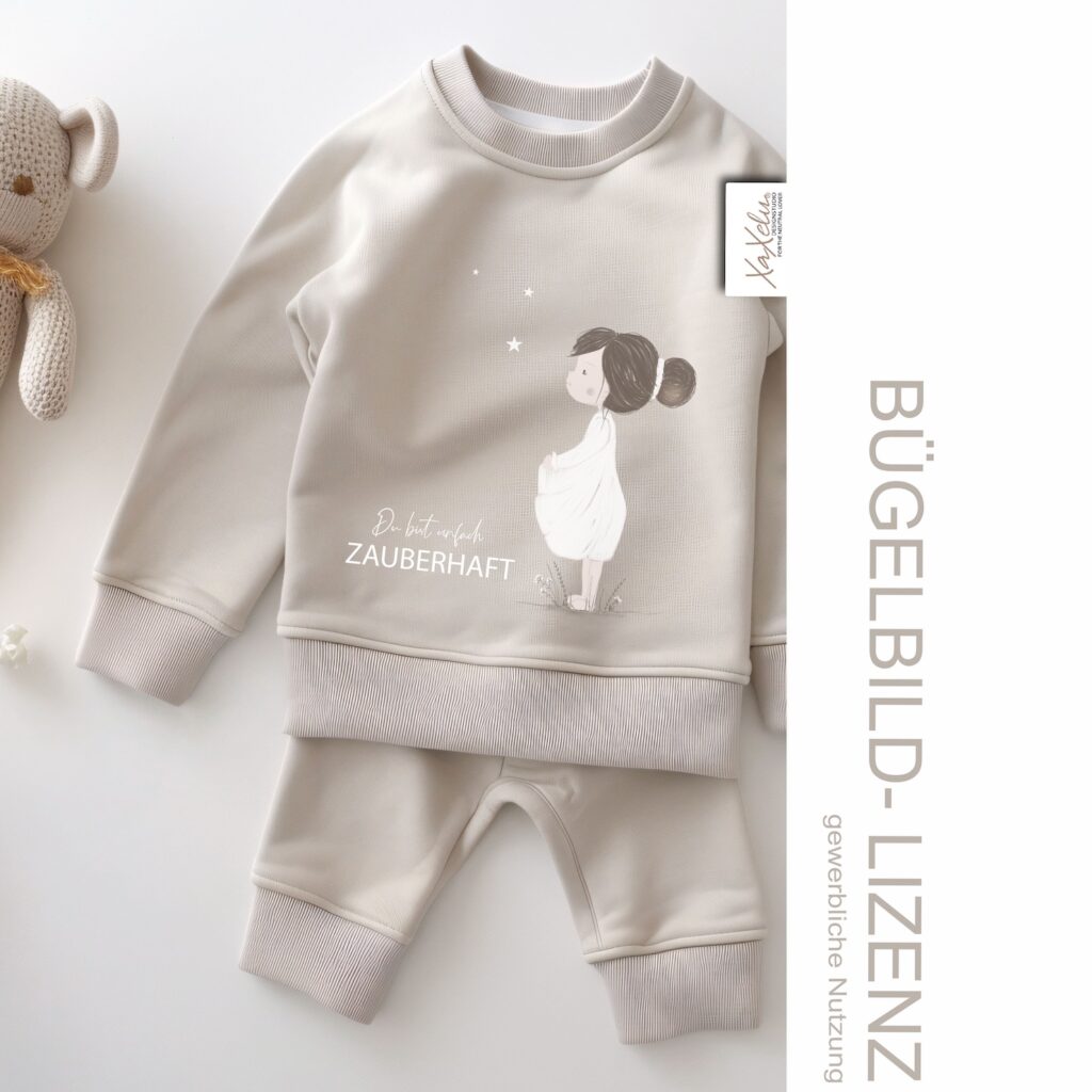 Marie Sternzauber Bügelbild-LIZENZ LIMITIERT - xaxeludesign